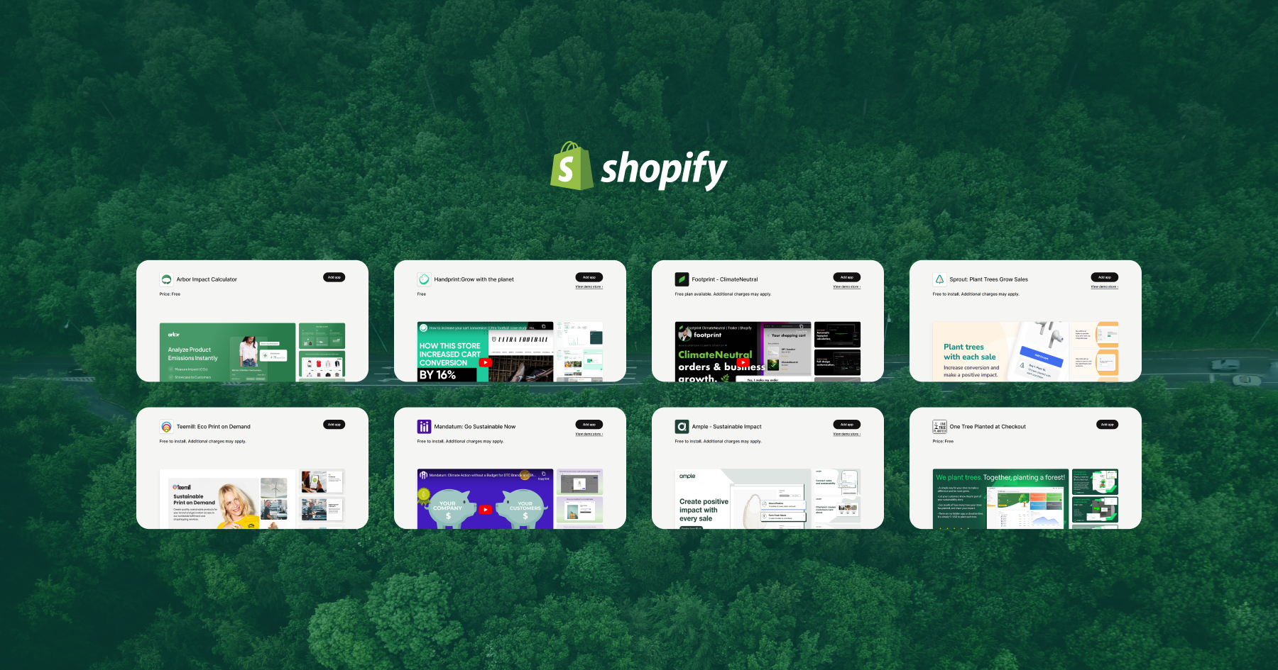 Top 8 Sustainability Apps for Shopify | Arbor | Arbor